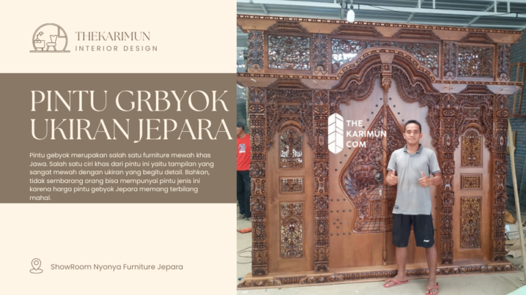 Jual Pintu Gebyok Minimalis Modern Terbaru Terbaru Ukiran Jepara